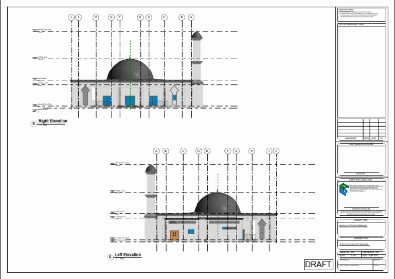 A1 - Right Elevation & Left Elevation | PDF