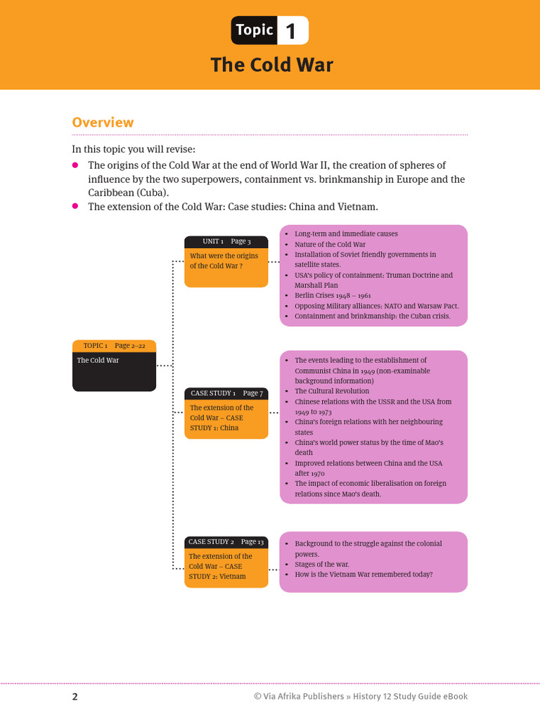 Gr12 - History - Cold War Notes | PDF