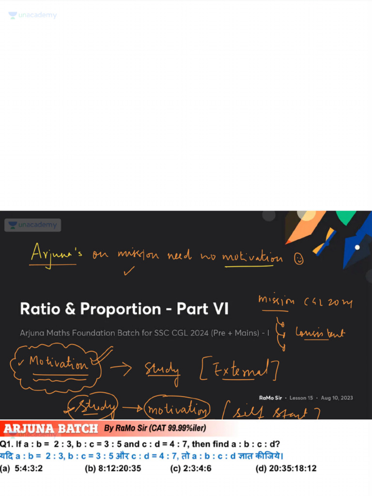 Ratio Ramo Sir Part 6 | PDF