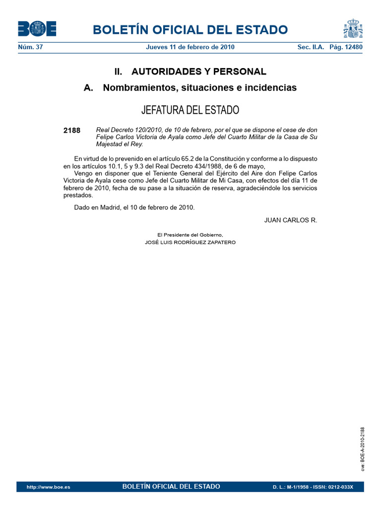 Boe A 2010 2188 | PDF