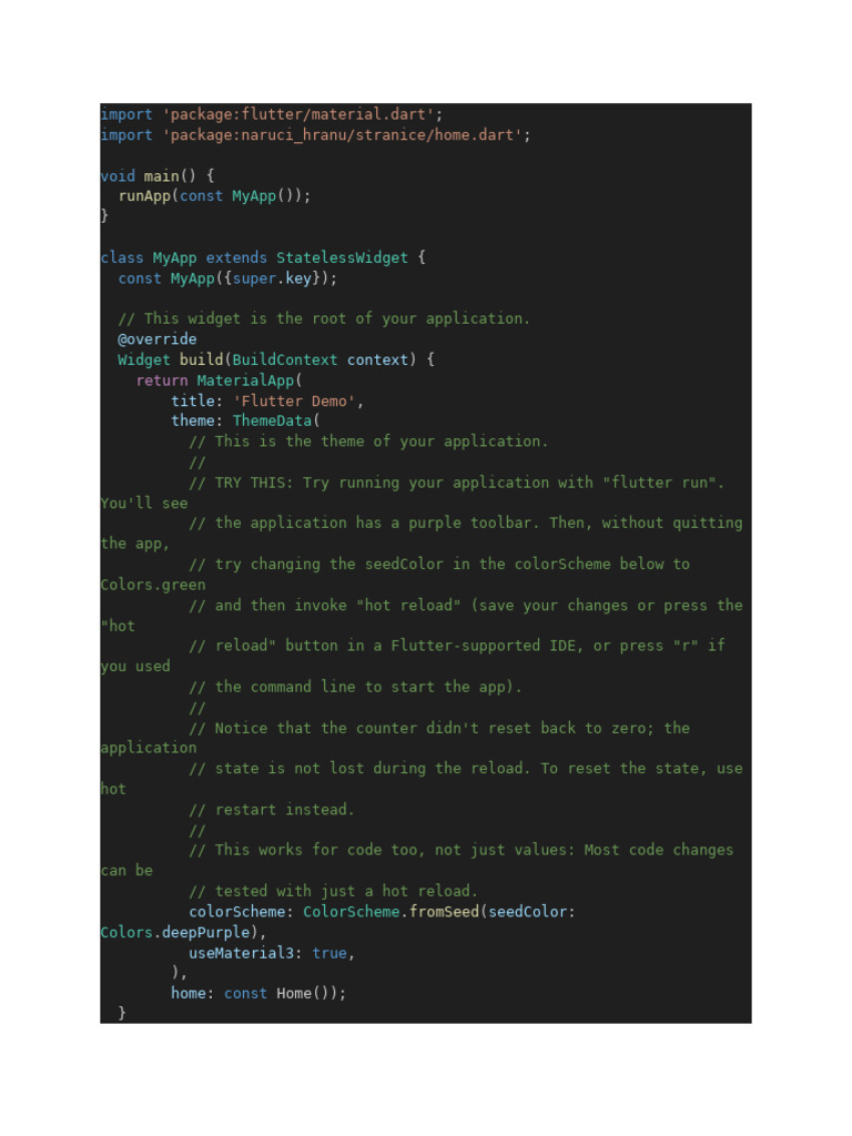 import flutter | PDF