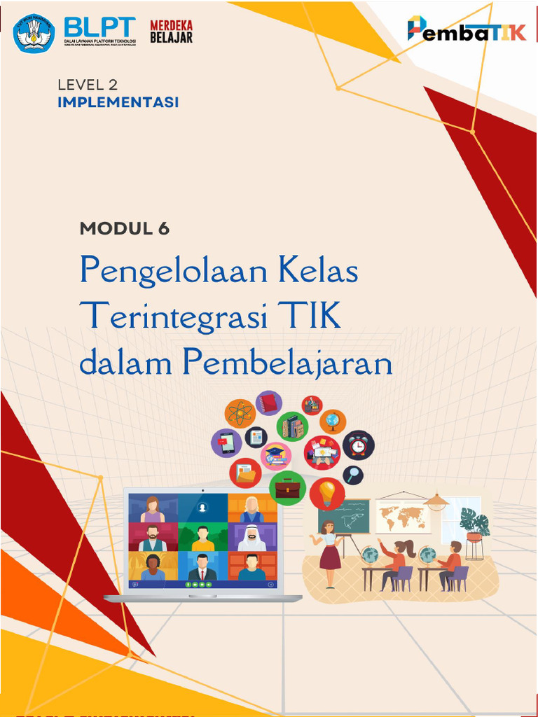 Modul 6 - Pengelolaan Kelas Terintegrasi Tik Dalam Pembelajaran | PDF
