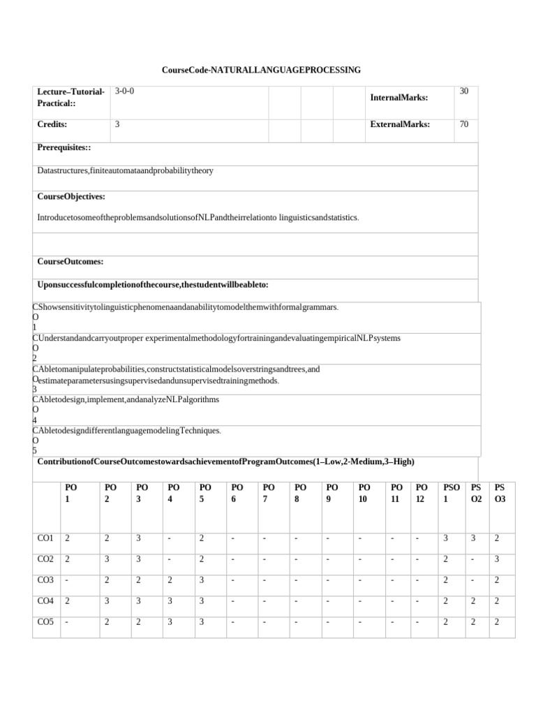 NLP | PDF