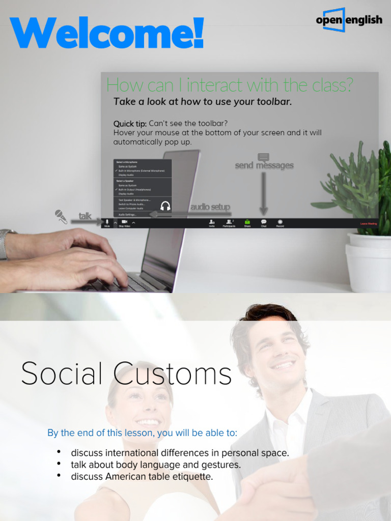 Casual Social Customs and Etiquette 2 - 1 | PDF