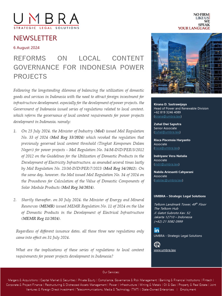 Client Alert MEMR | PDF