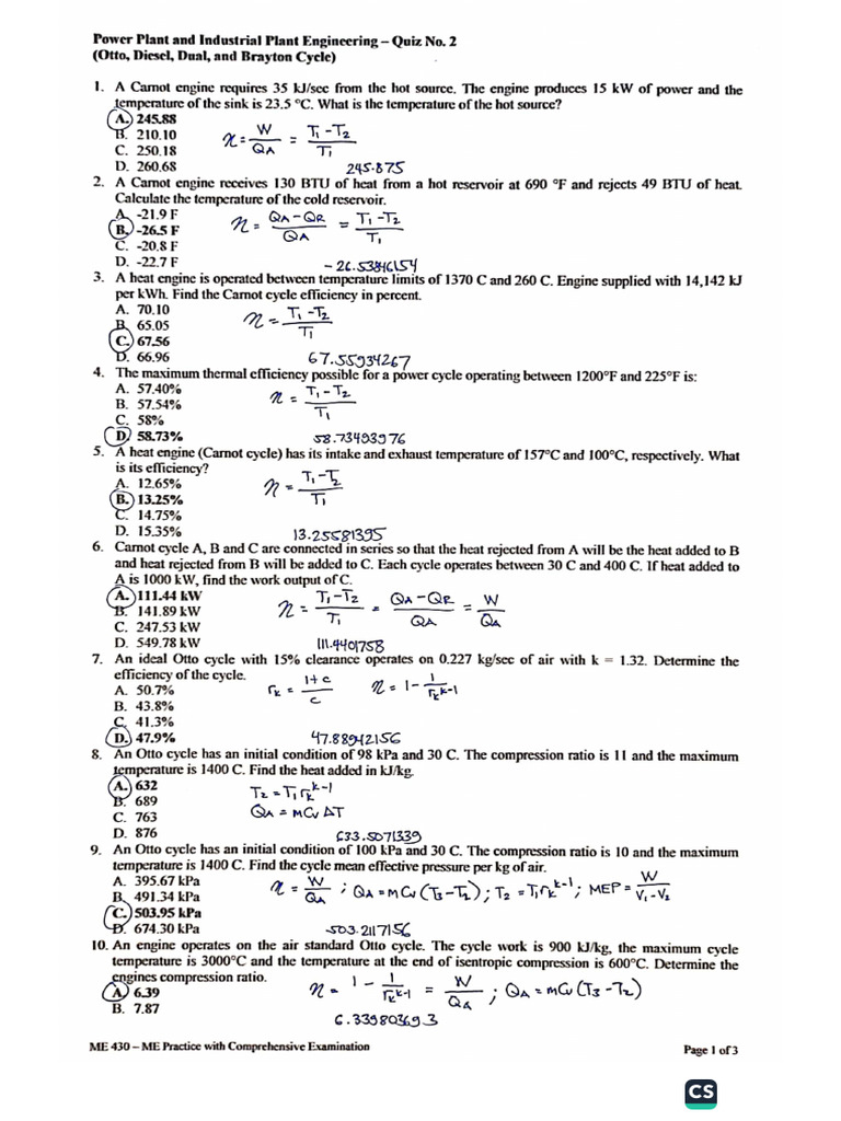 PIPE Quiz No. 2 Solution | PDF