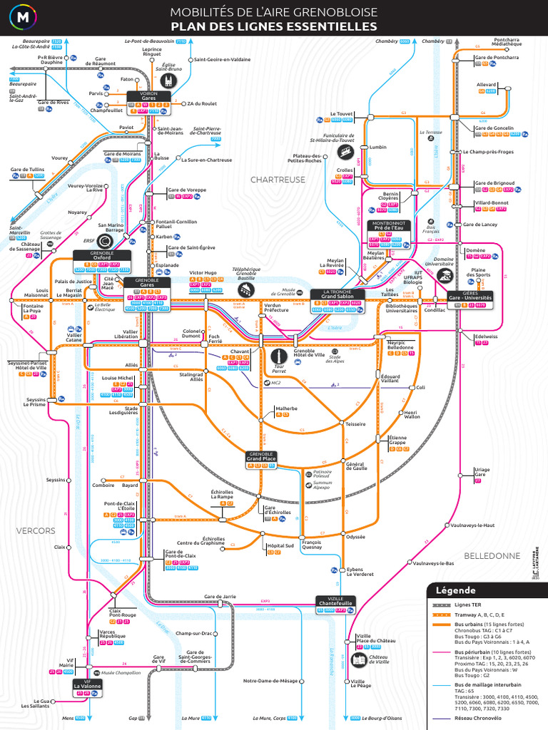 Plan Aire Grenobloise Schematique | PDF