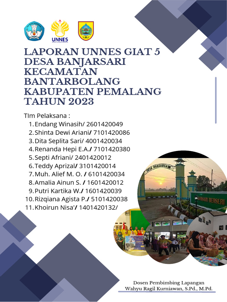 Laporan Unnes Giat 5 | PDF
