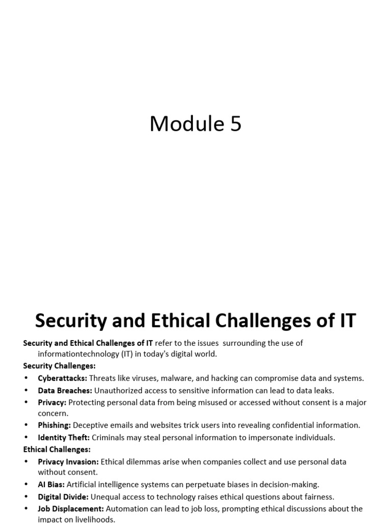 Module 5 | PDF