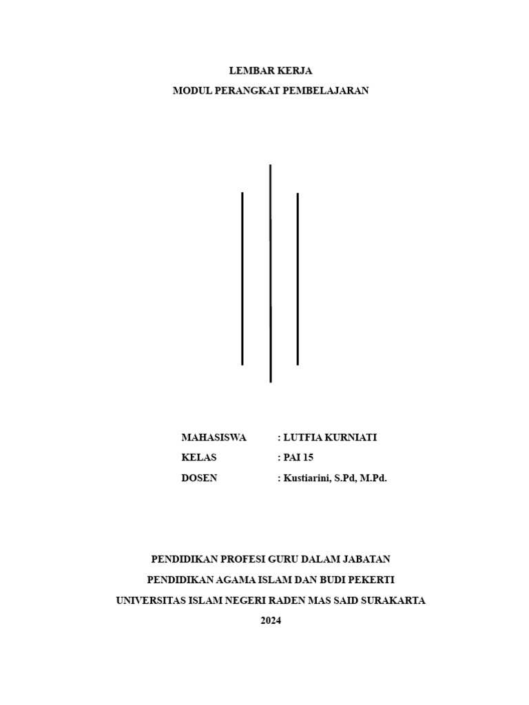 LK 1 Lutfia | PDF