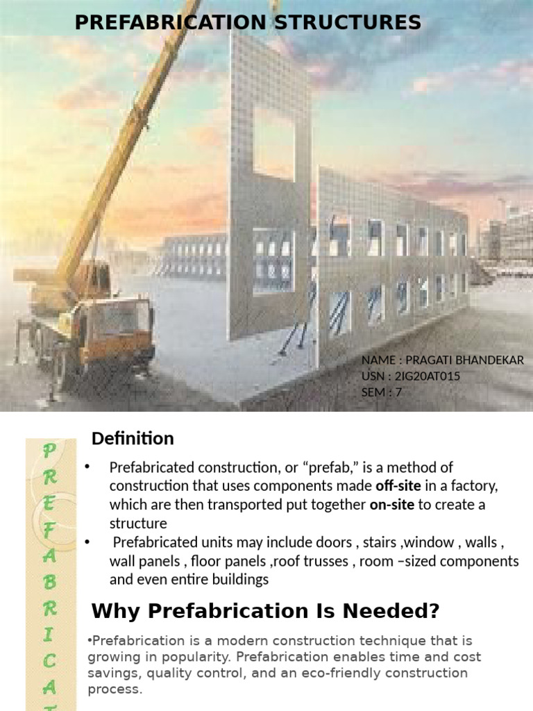 Prefabrication MMBC | PDF