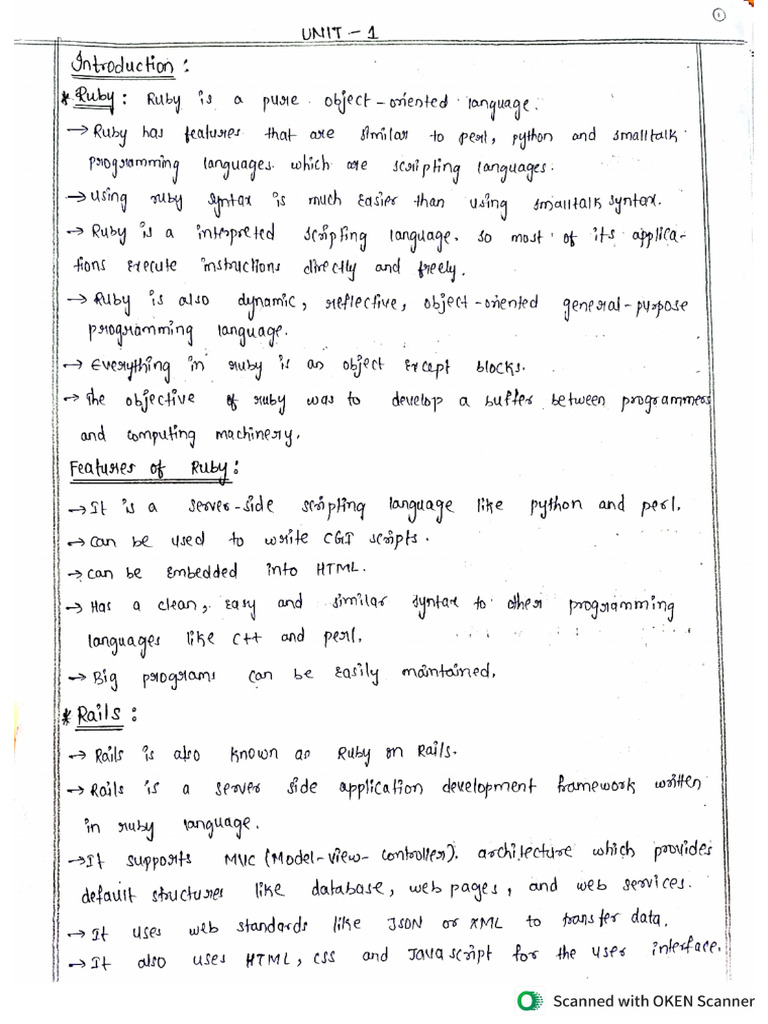SL Unit-1 Notes!-1 | PDF