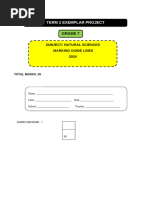 Natural Science Grade 7 Project Term 3 2023109 | PDF | Building Engineering
