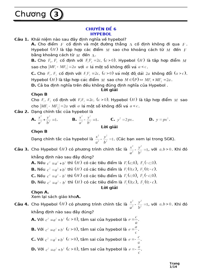HH C3 Hypebol | PDF