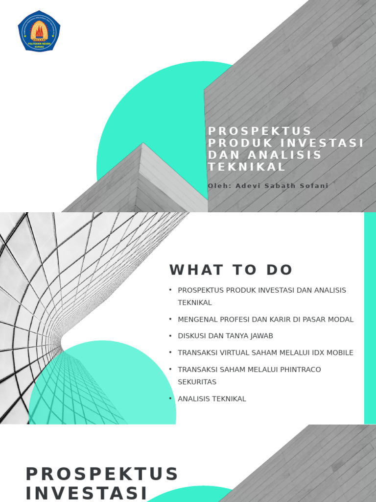 Prospektus Produk Investasi & Analisis Teknikal | PDF