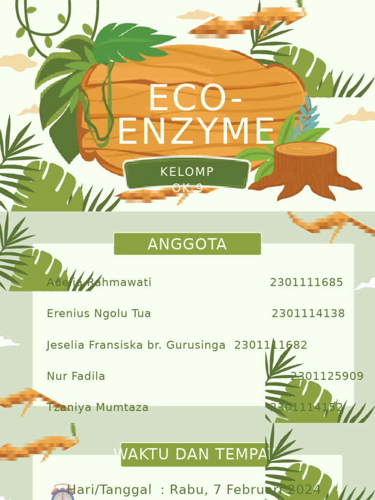 ecoenzyme kel 9 | PDF