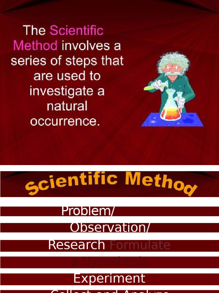 Scientific Method | PDF