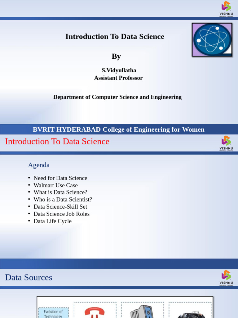 Introduction To Data Science | PDF