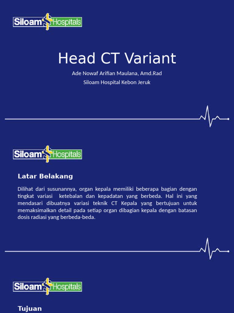 Head CT Variant | PDF