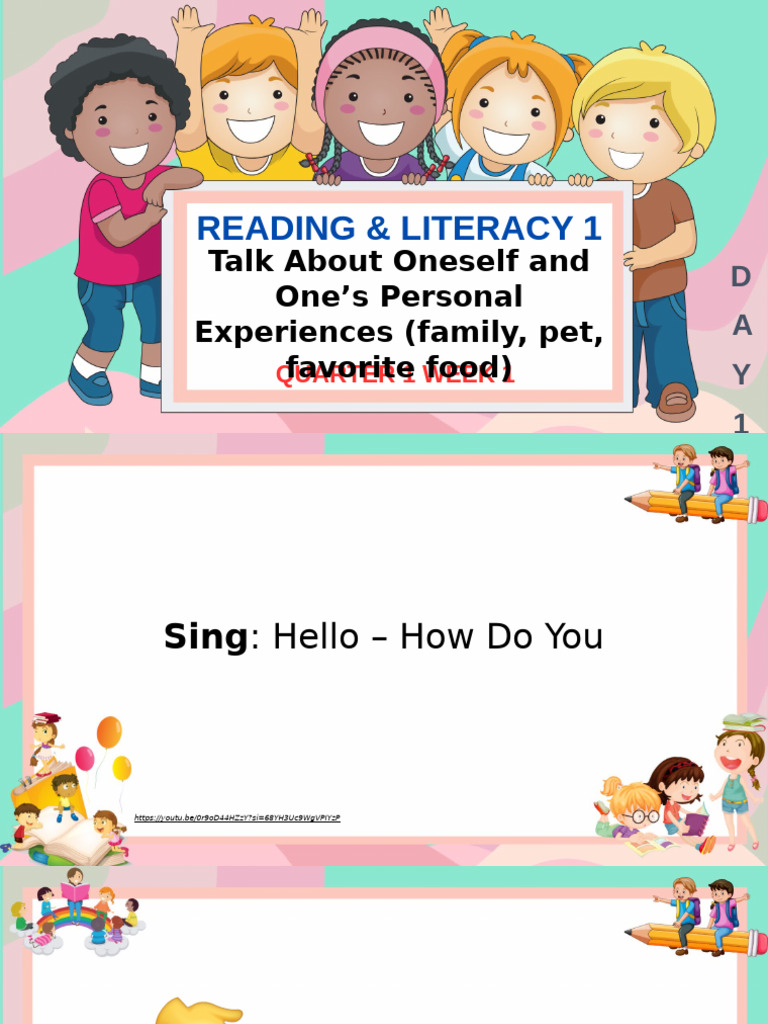 q1 w1 Reading and Literacy1 | PDF