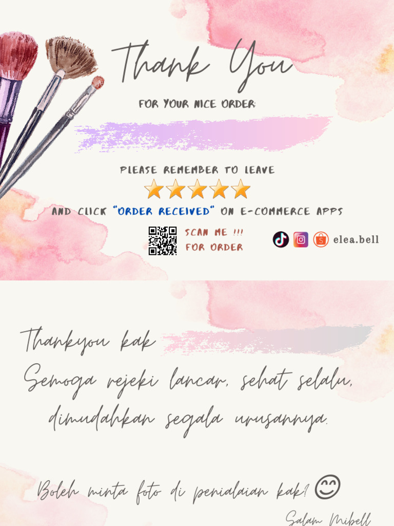 TY Card Elea - Bell | PDF