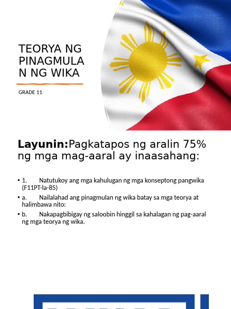 Teorya NG Wika | PDF