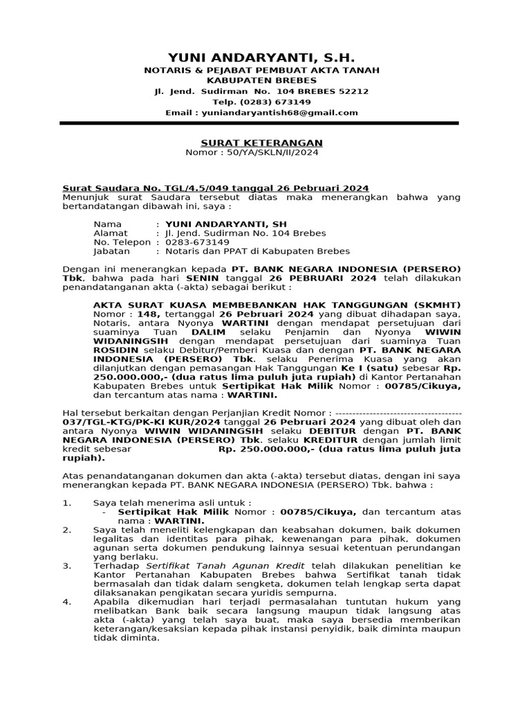 CN Hal 1 - Wiwin Widaningsih | PDF