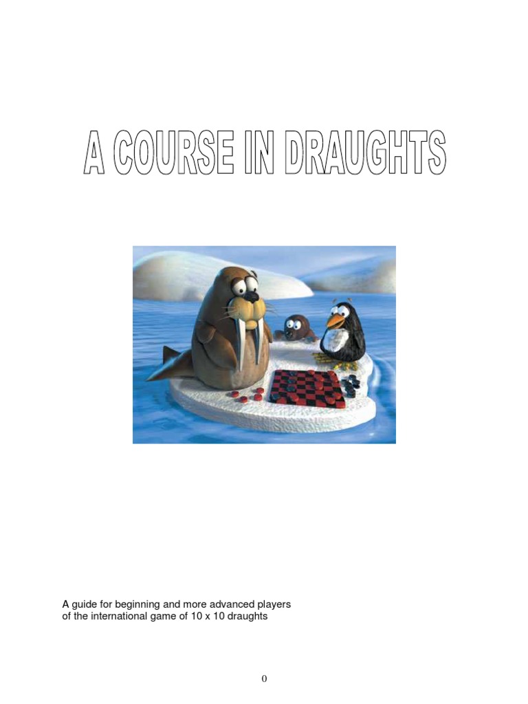 Course in Draughts 1 | PDF | Abstract Strategy Games | Traditional ...