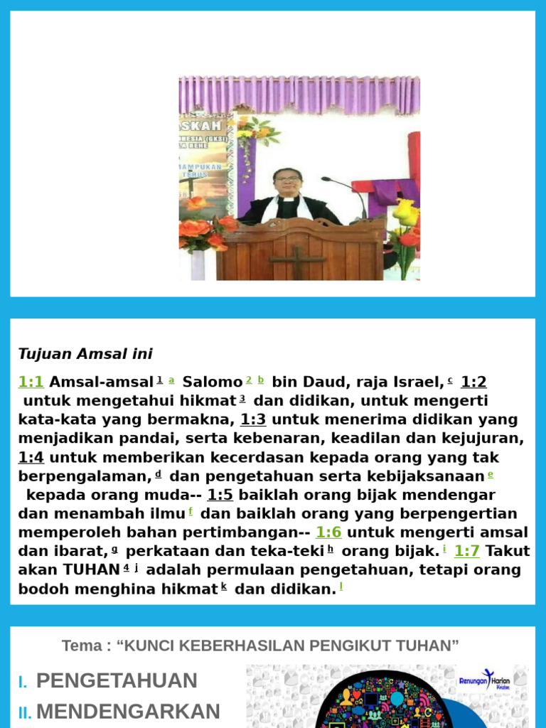 PDT, Asnat Finit, S.TH 01-05-2022 | PDF