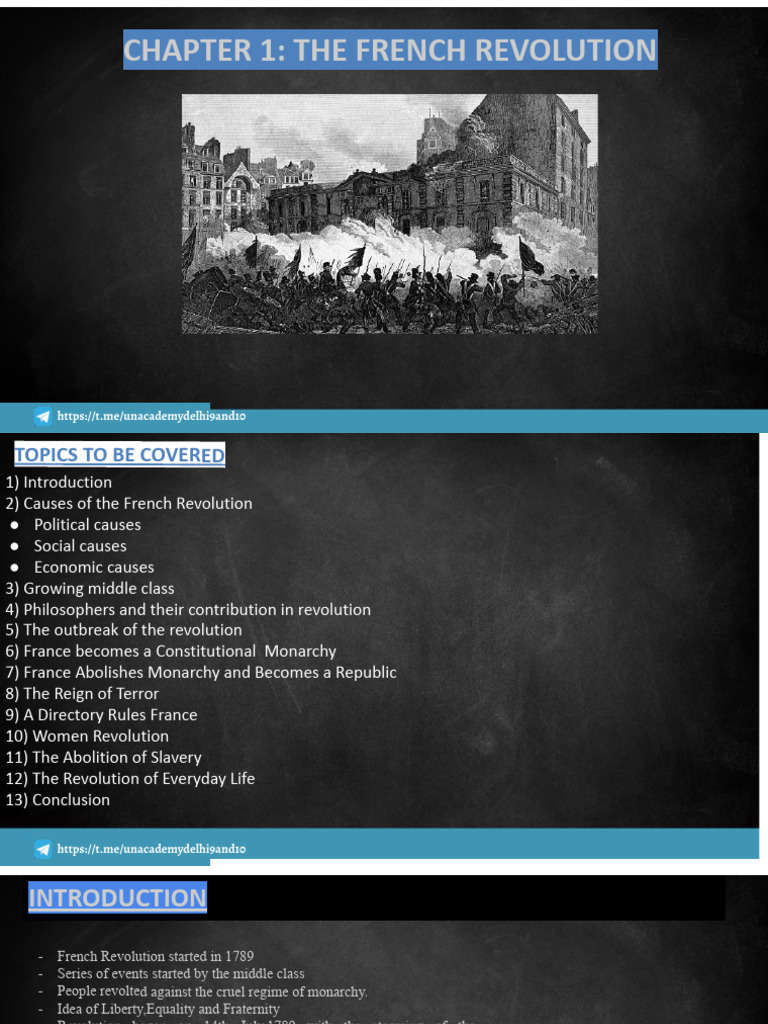 Class 9 The French Revolution (1) (2) - 1 | PDF