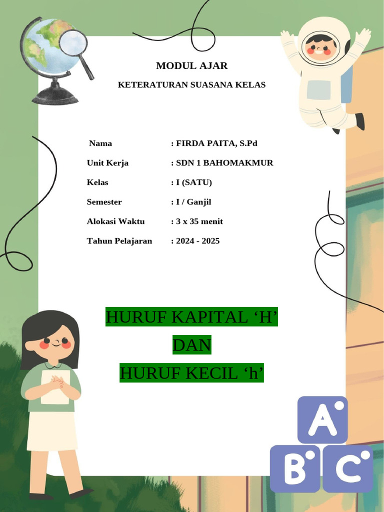 MODUL AJAR BHS INDO PMM Firda Paita | PDF