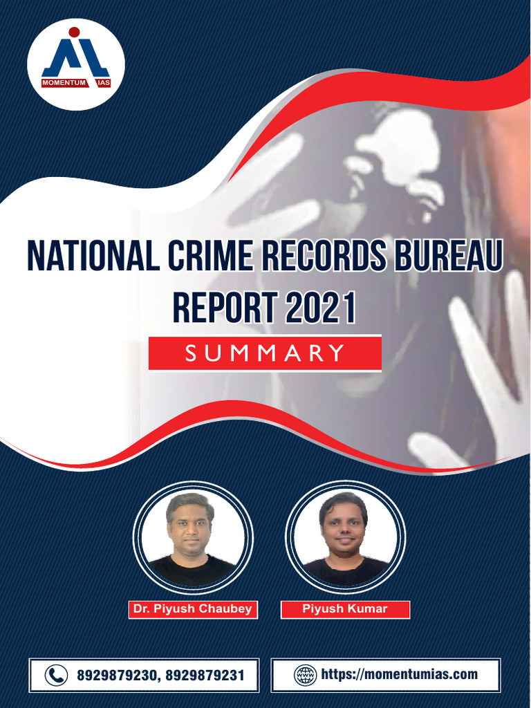 NCRB Data | PDF