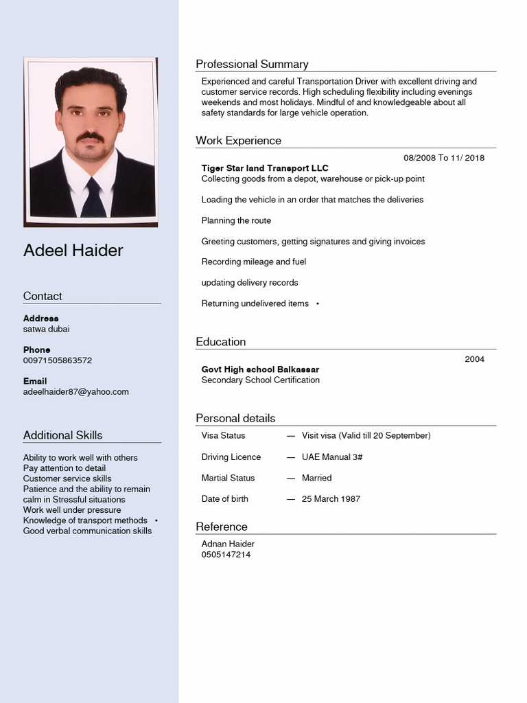 Adeel CV | PDF