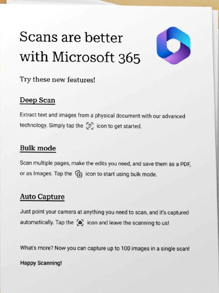 Scan Are Better For Microsoft 365 | PDF