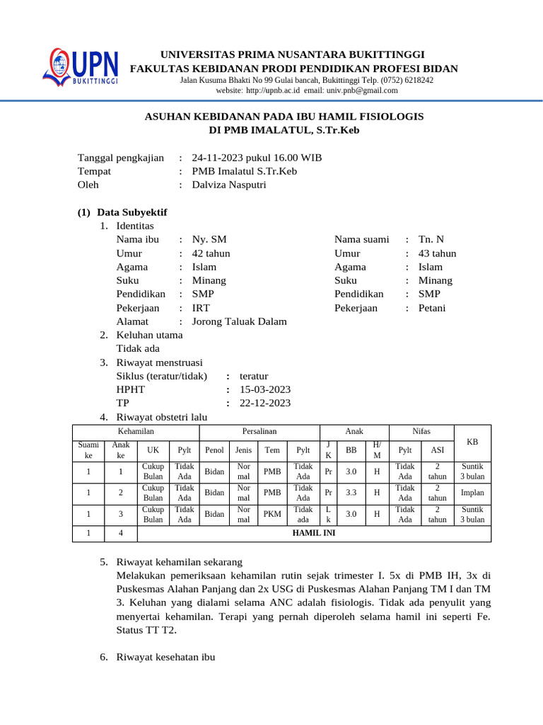 SOAP Pasien 2 | PDF