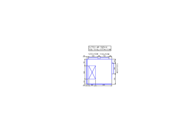 Ground Floor Ahu Plenum (2) - Model | PDF
