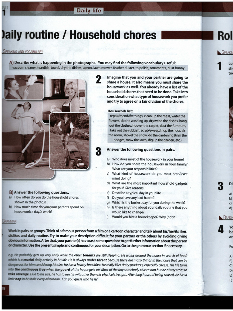 Daily Routine, Fashion | PDF