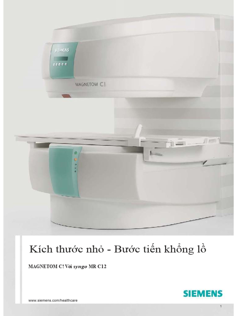 MAGNETOM C! Brochure VN 6-2009 | PDF