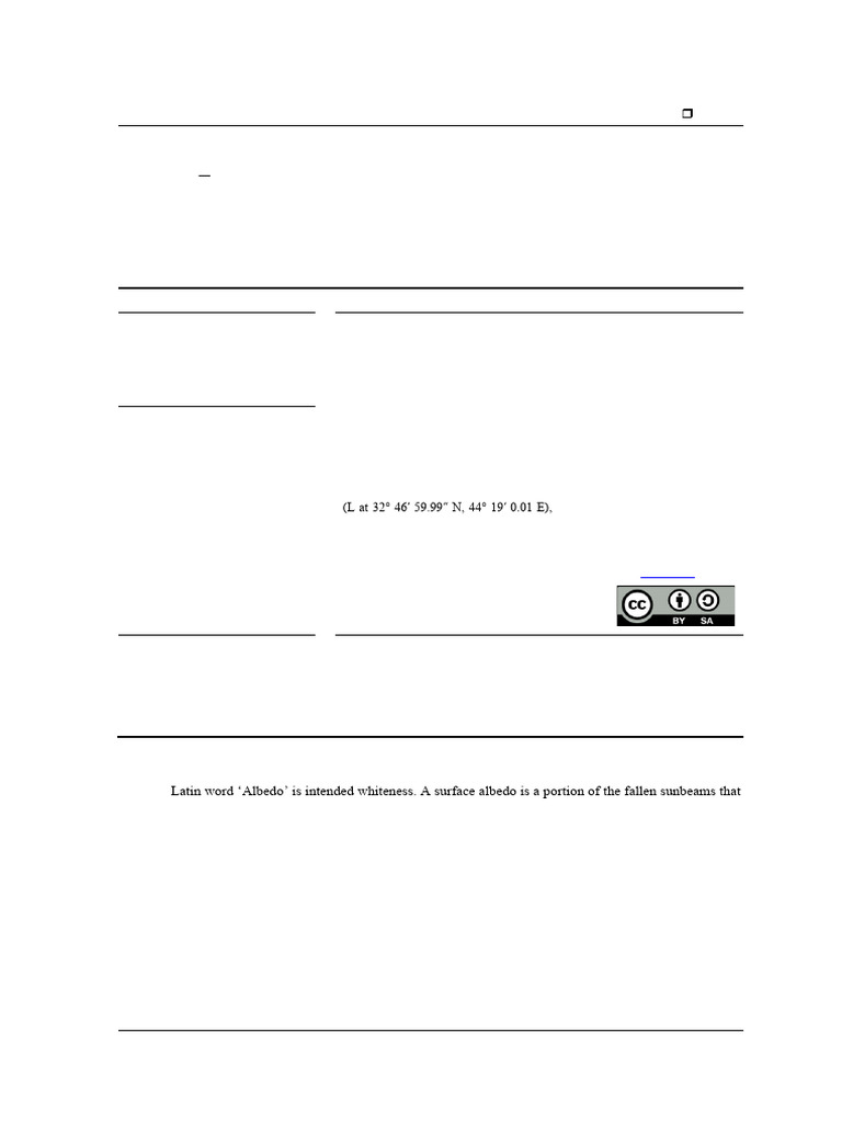 Enhancing PV Output with White Paint Albedo | PDF | Photovoltaics ...