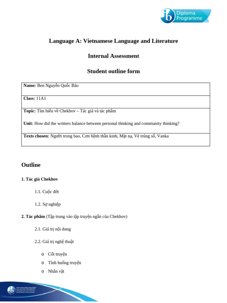 Research Form For Student | PDF