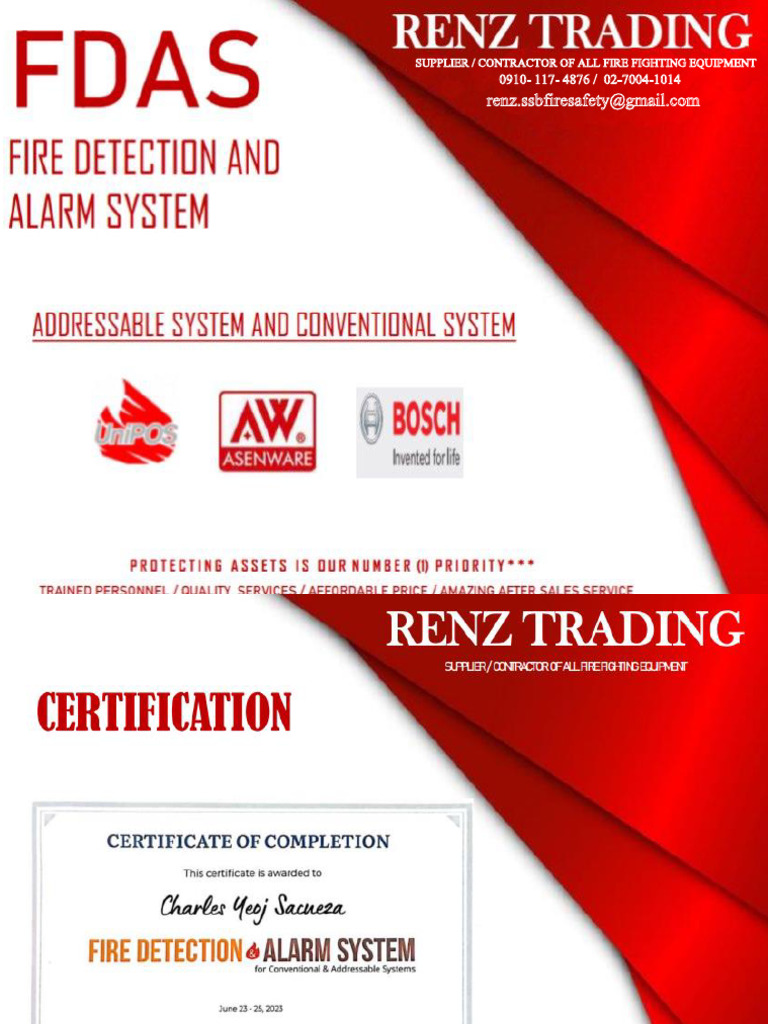 Fdas Renz Brochure | PDF