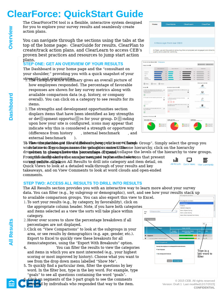 ClearForce Quick Start Guide | PDF