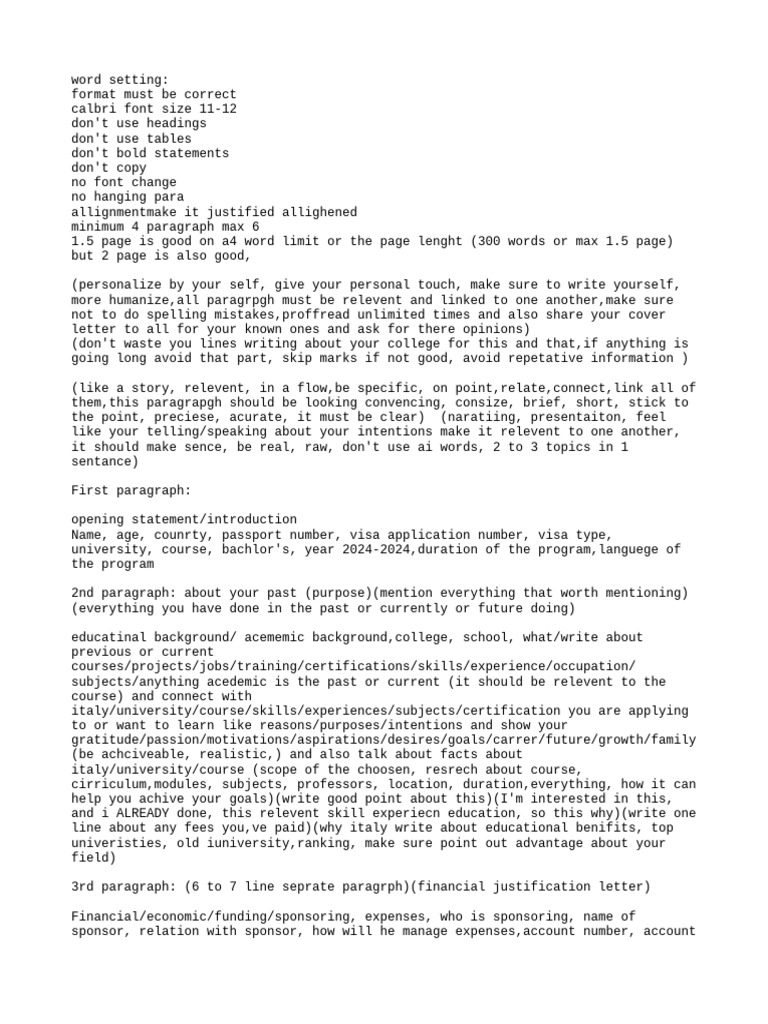 Updated Cover Letter | PDF