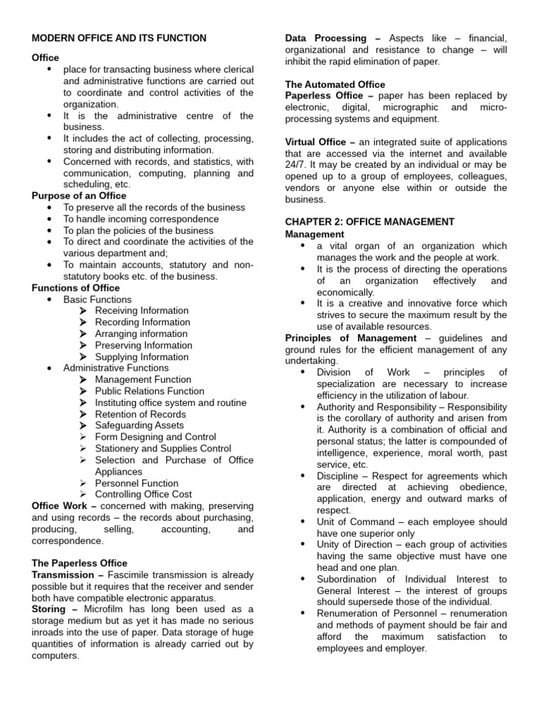 Aom Notes | PDF