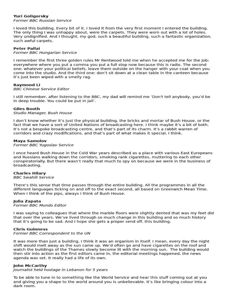 BBC - Learning English | PDF