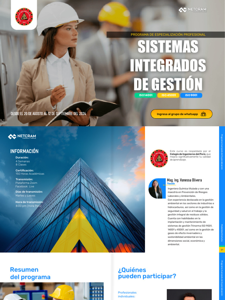 Brochure Sig - 2024 | PDF | Planificación | Business