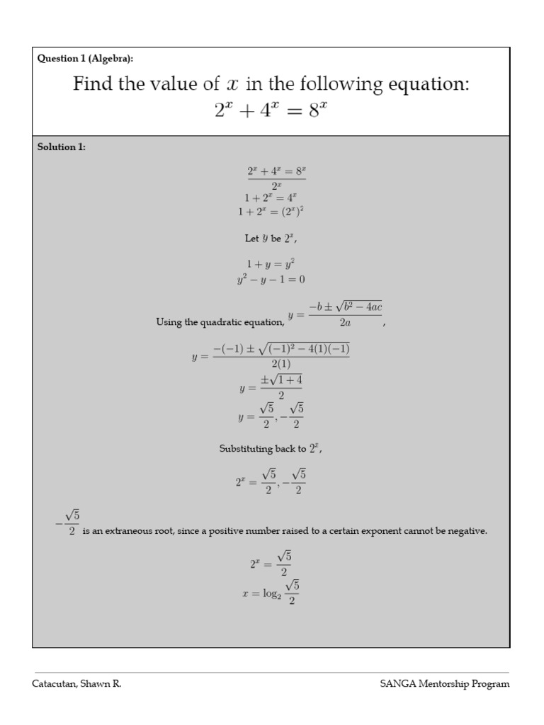 Review Sheet | PDF