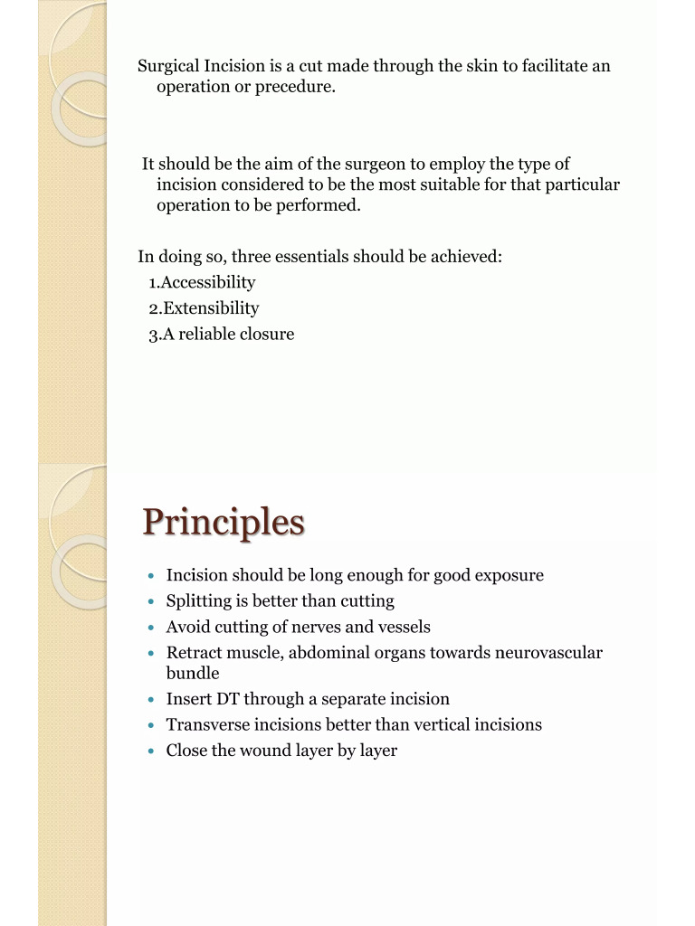 Abdominal Incisions | PDF