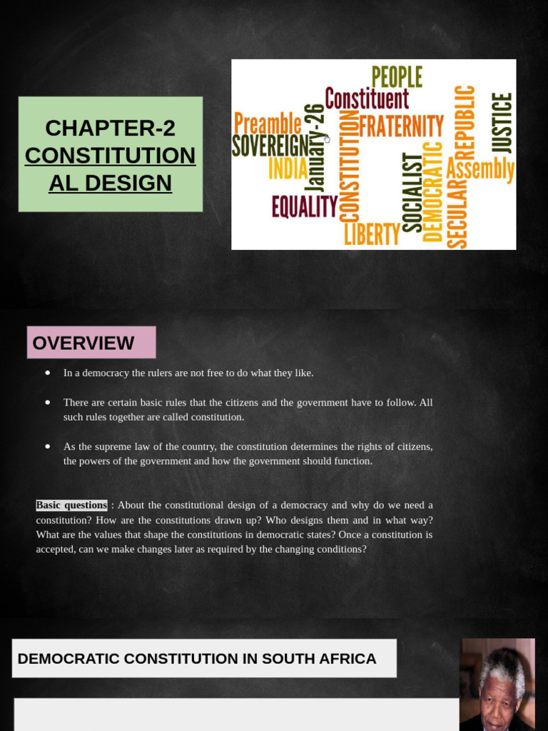 Constitutional Design PPT 1 | PDF