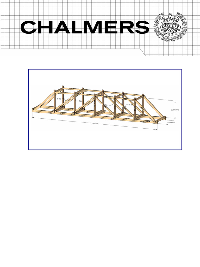 Study of A Multiple Kingpost Truss Bridge With Framed Joints | PDF